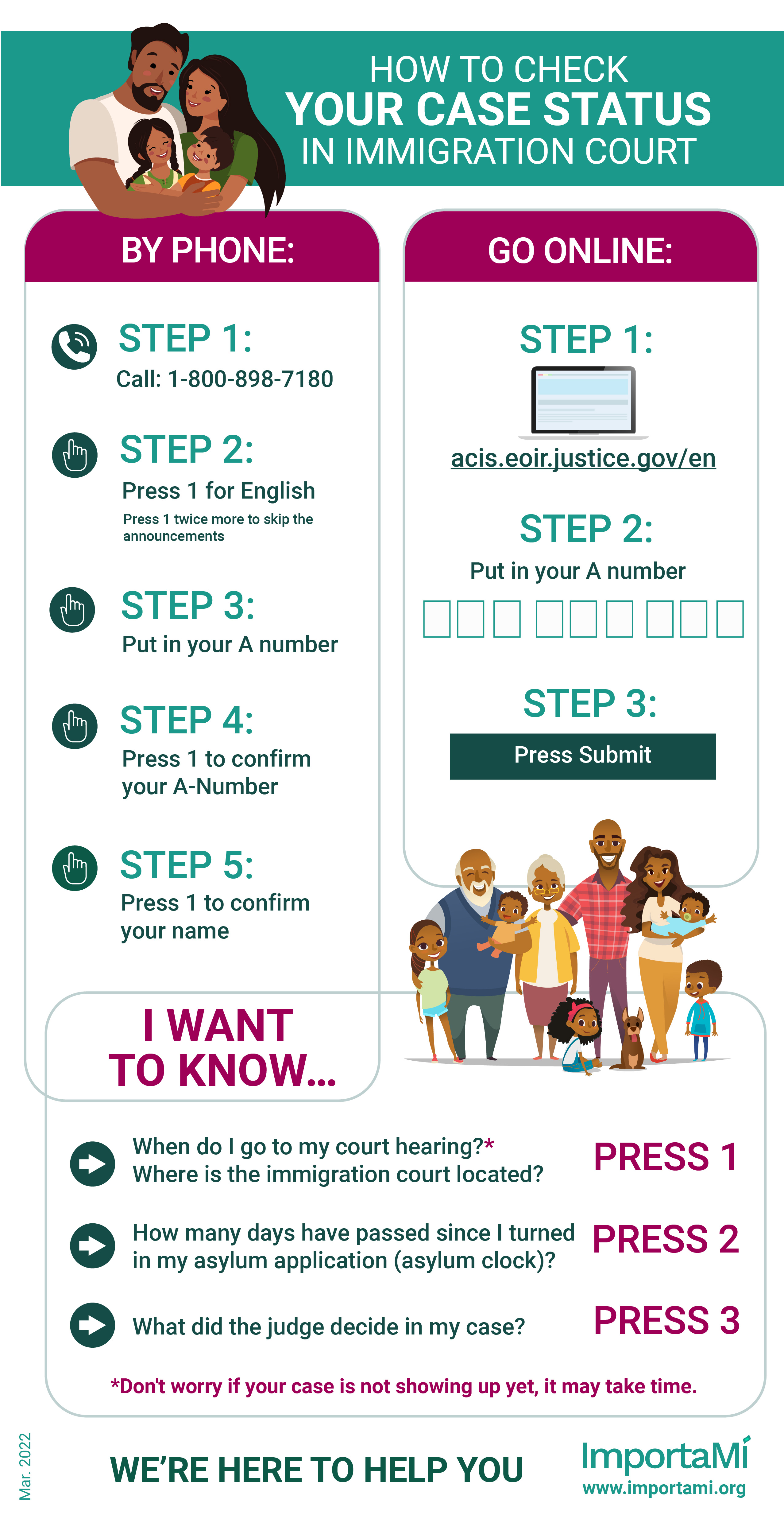 🔎 How do I Check the Status of My Case in Immigration Court? - ImportaMi